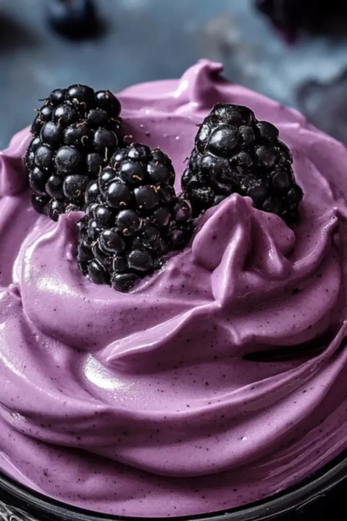 Blackberry Mousse - Superb Recipe