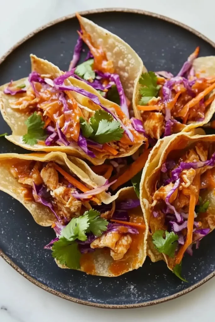 Chicken Wonton Tacos - Superb Recipe