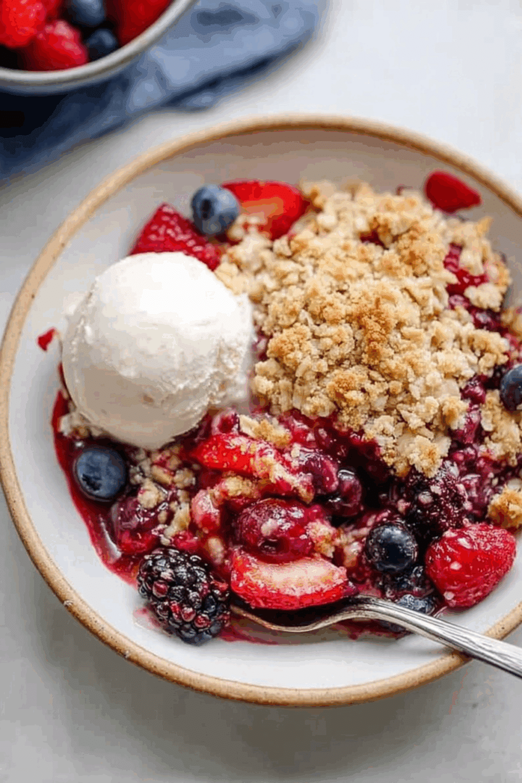 Mixed Berry Crisp Recipe: A Perfect Summer Dessert - Superb Recipe
