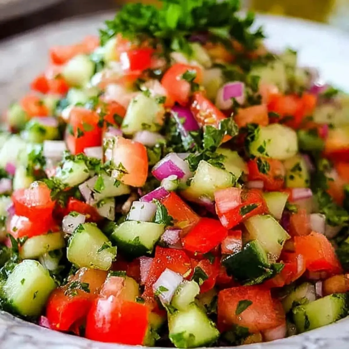 Shirazi Salad: The Ultimate Refreshing Persian Delight - Superb Recipe