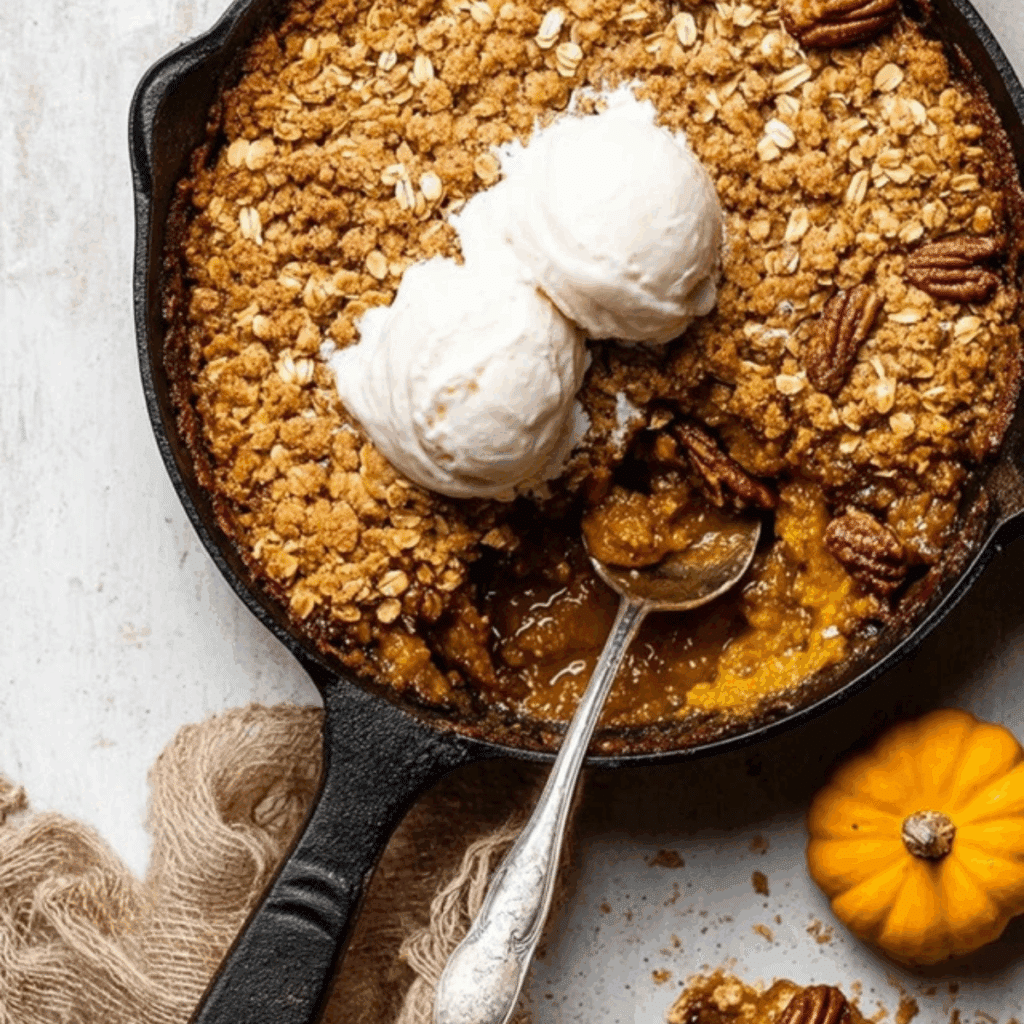 Pumpkin Crisp with Oats: A Cozy, Crunchy Twist on Classic Pumpkin Pie - Superb Recipe