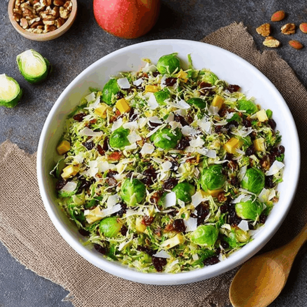 Shaved Brussels Sprouts Salad: A Crisp, Refreshing Side for Any Season ...
