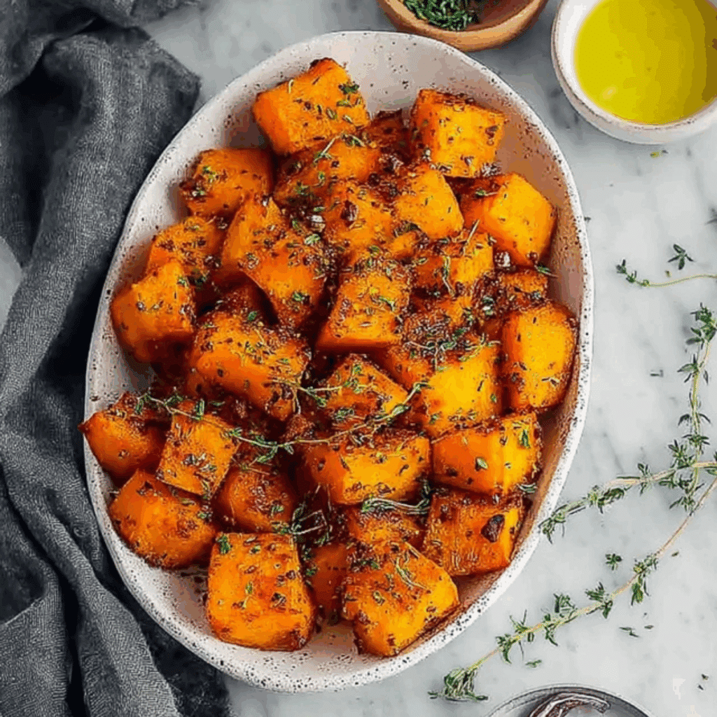 Vegan Roasted Butternut Squash: A Delicious and Simple Side Dish ...