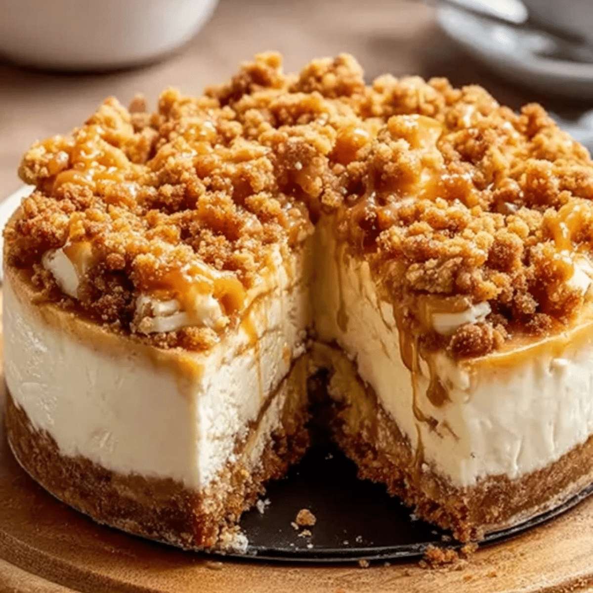 Irresistible Apple Crumble Cheesecake Recipe: A Slice of Heaven ...