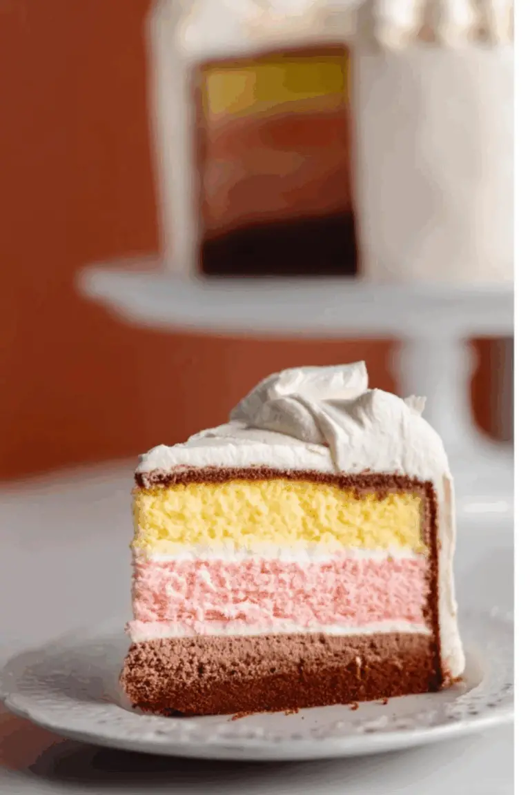 Neapolitan Layer Cake: A Classic Celebration of Flavors - Superb Recipe