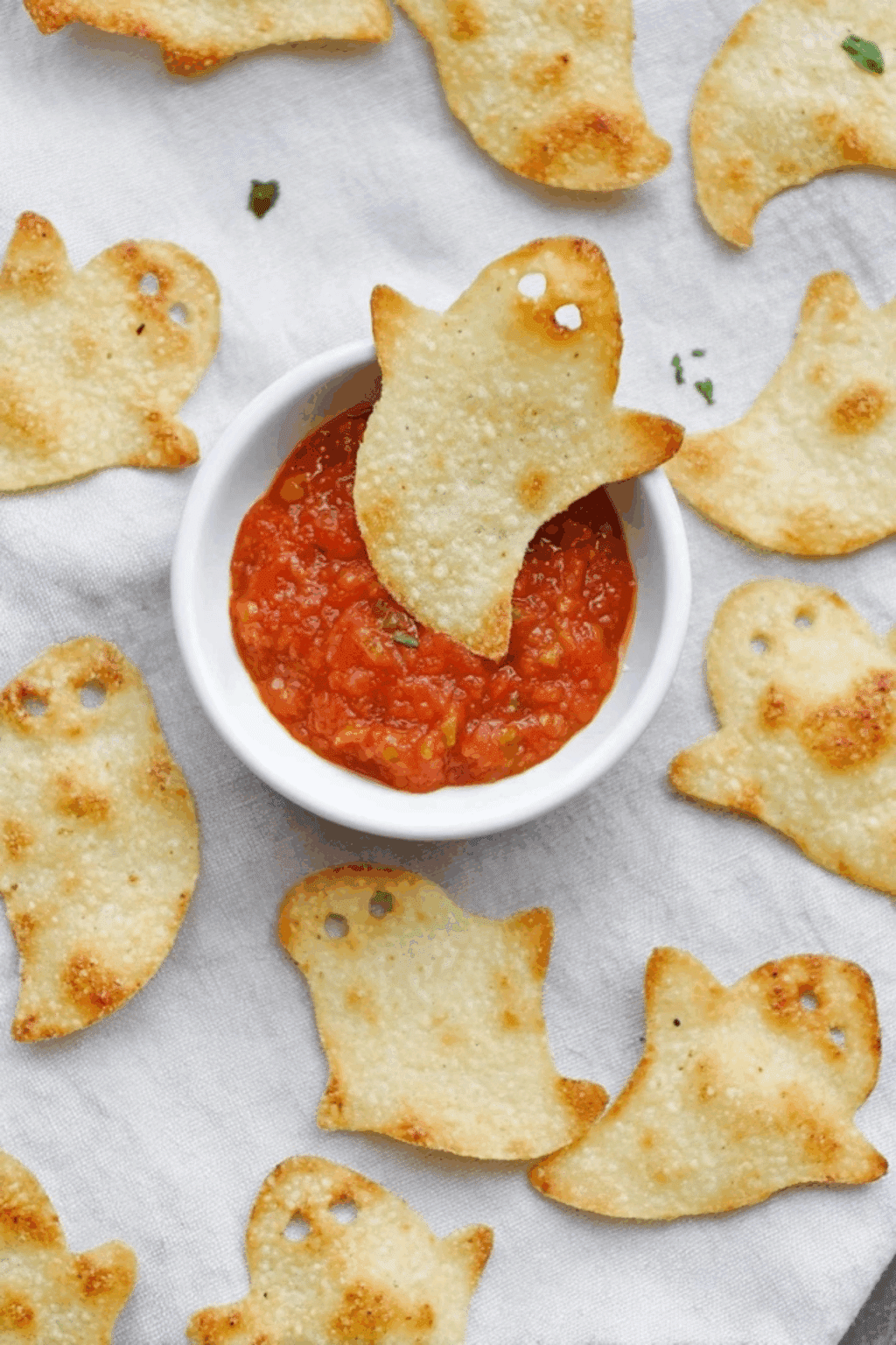 Spooky Baked Halloween Chips - Superb Recipe