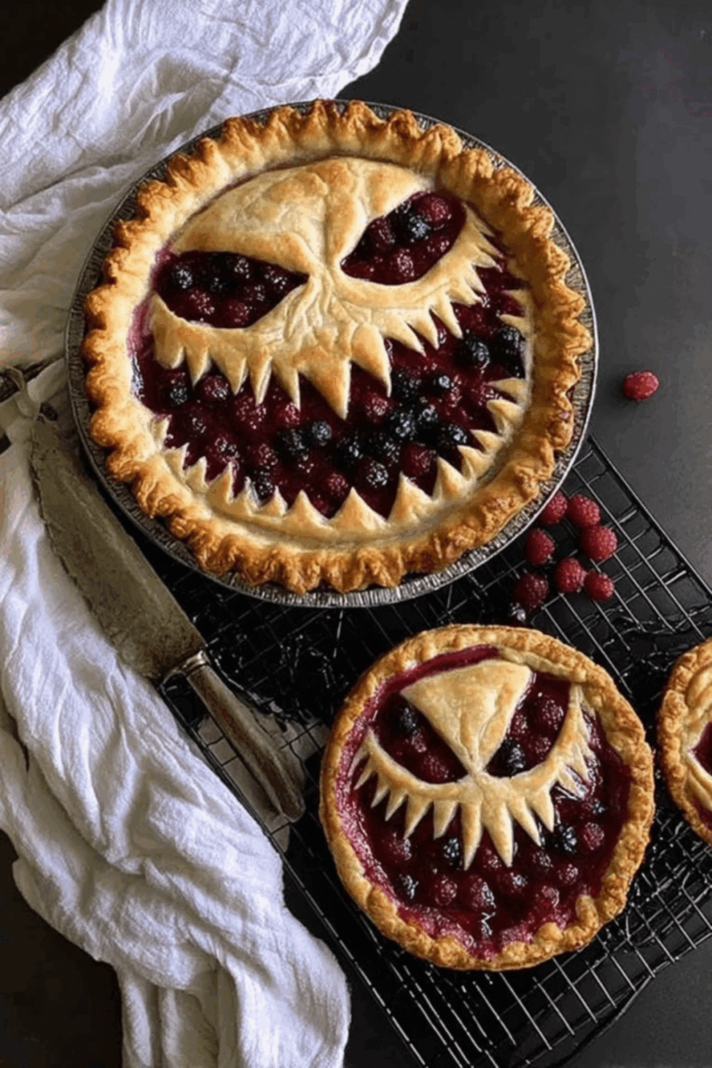 Spooky Good Berry Pie - Superb Recipe