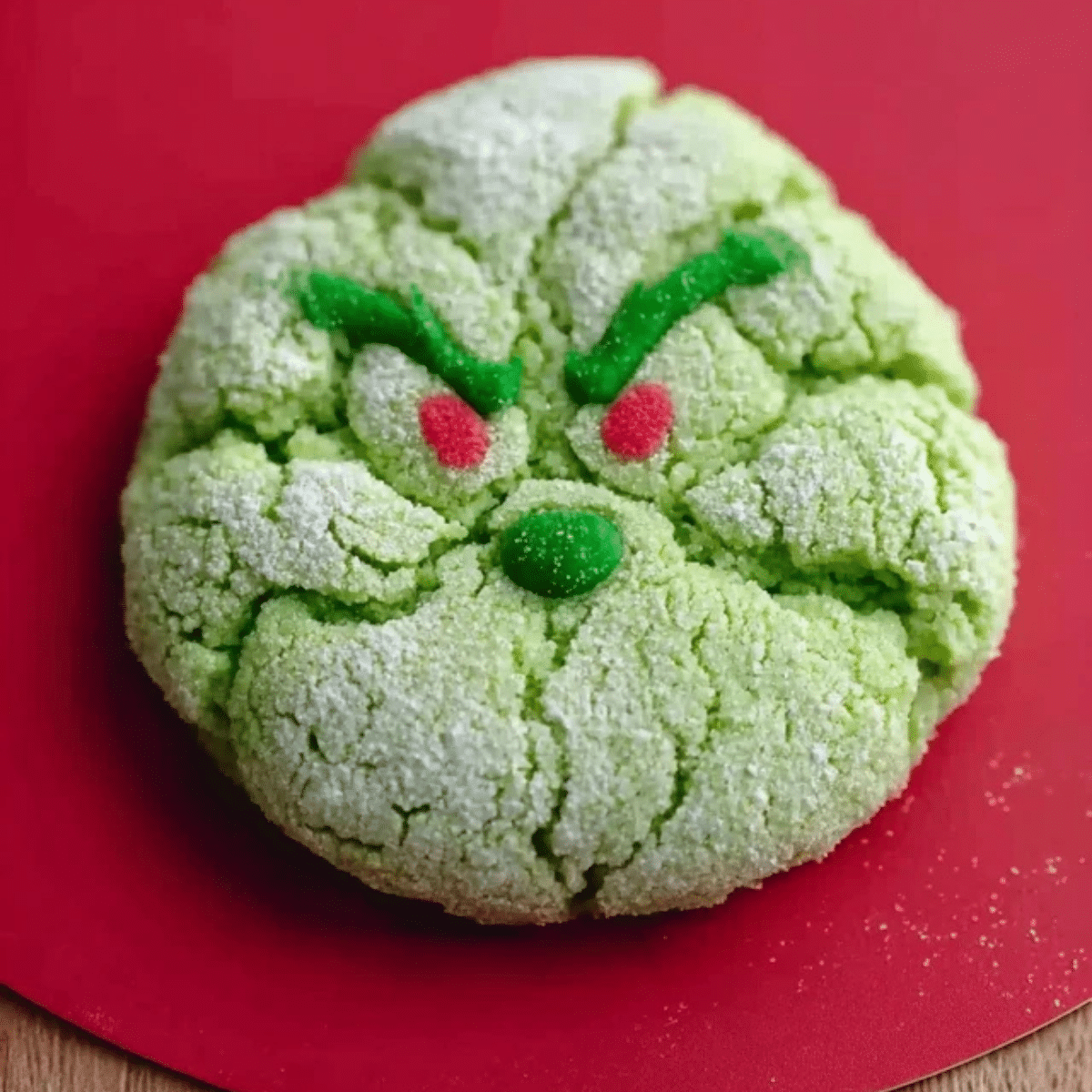 Grinch Cookie Recipe: Easy Green Crinkle Cookies - Superb Recipe