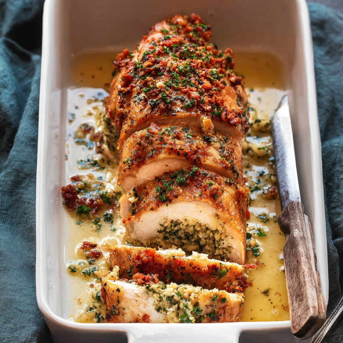 Stuffed Turkey Breast Recipe - Superb Recipe