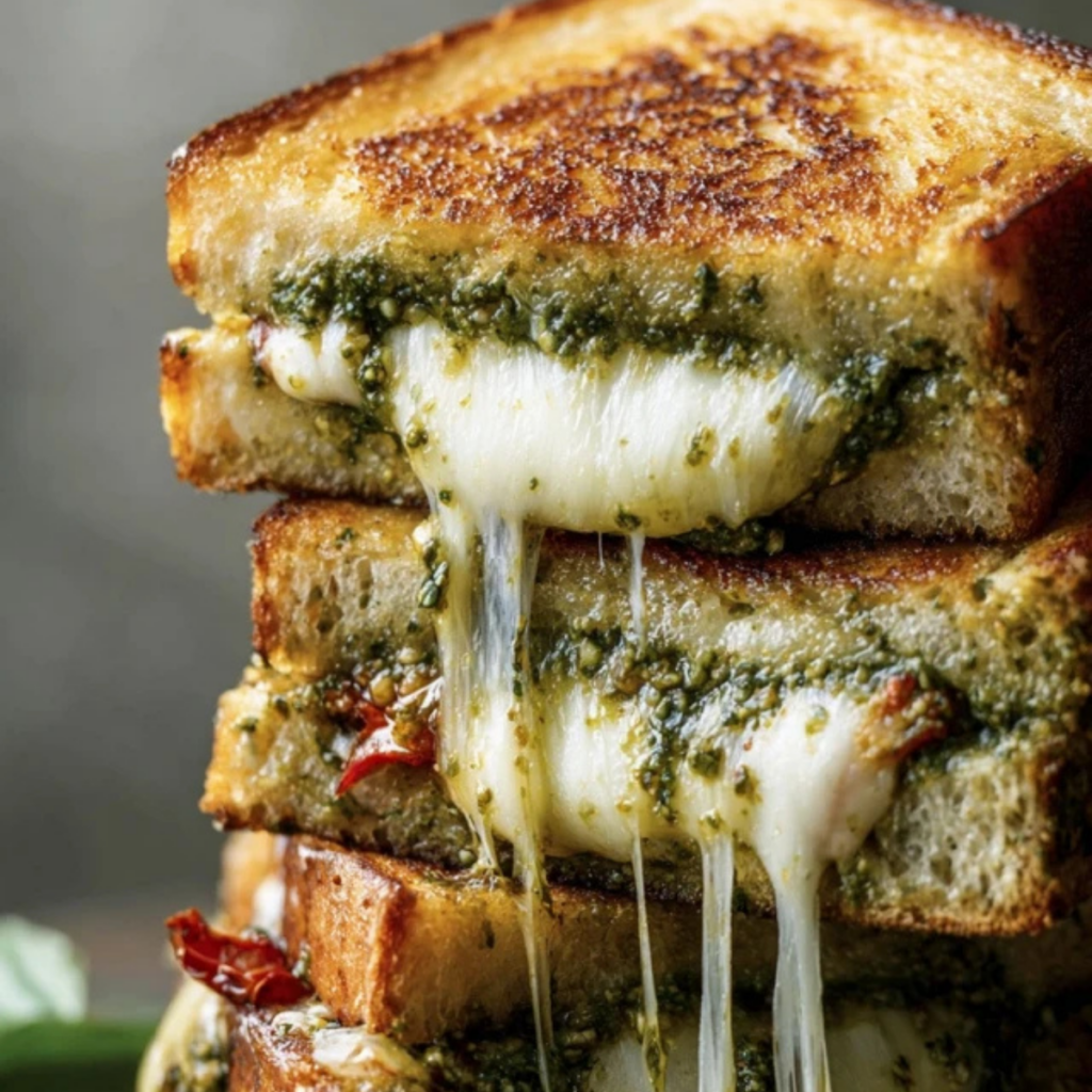 Pesto Grilled Cheese Recipe: A Delicious Twist on a Classic Favorite ...