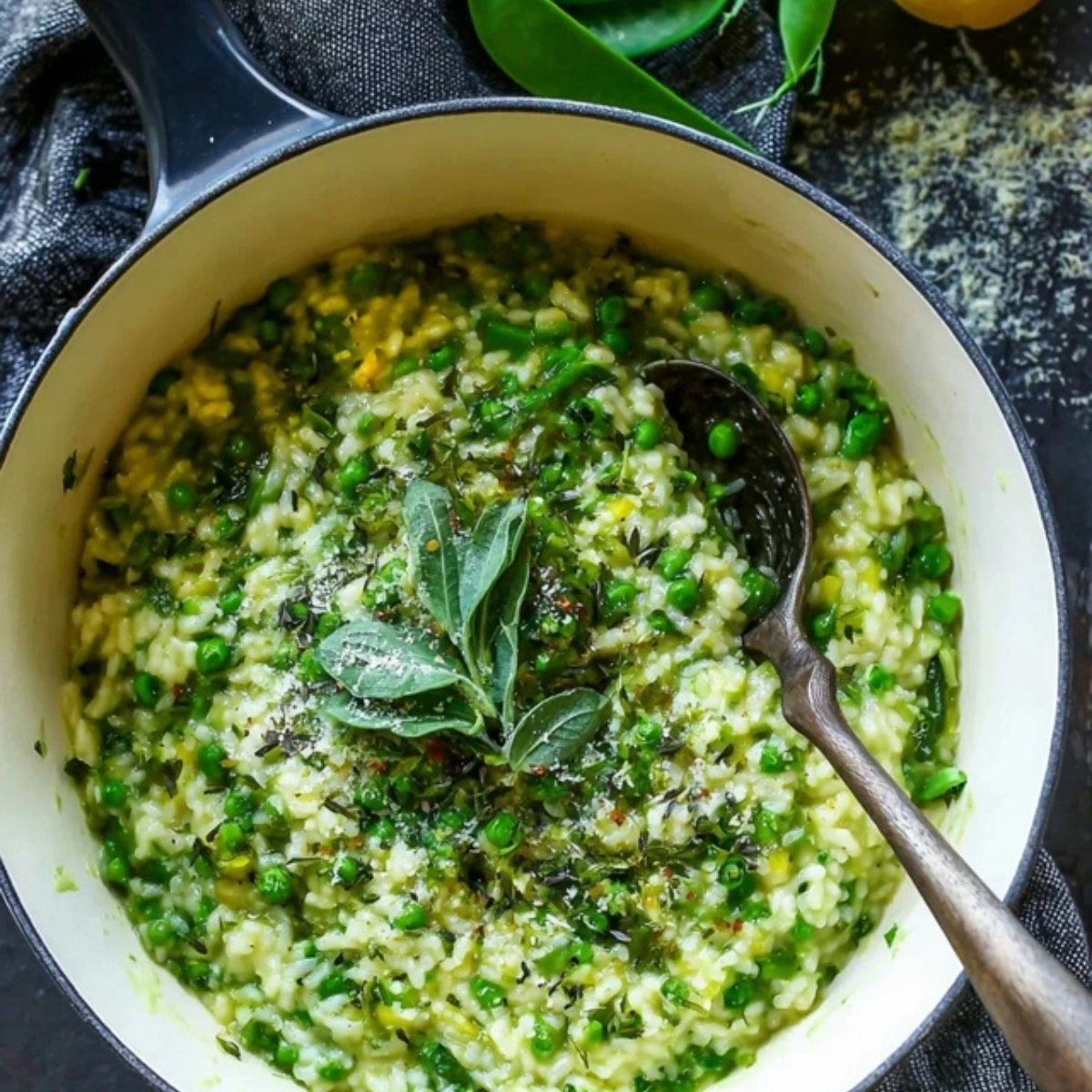 Spring Pea Risotto: Creamy, Fresh, and Seasonal Comfort Food - Superb ...