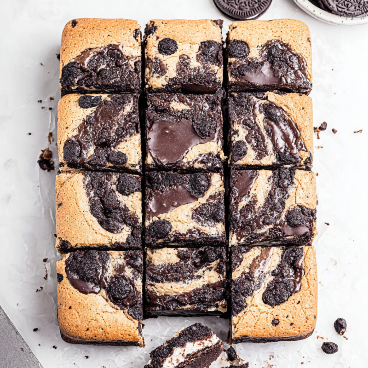 Easy Oreo Brookies for the Ultimate Chocolate Treat - Superb Recipe